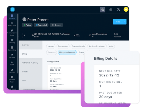 Advanced Billing Tools | Sonar Software